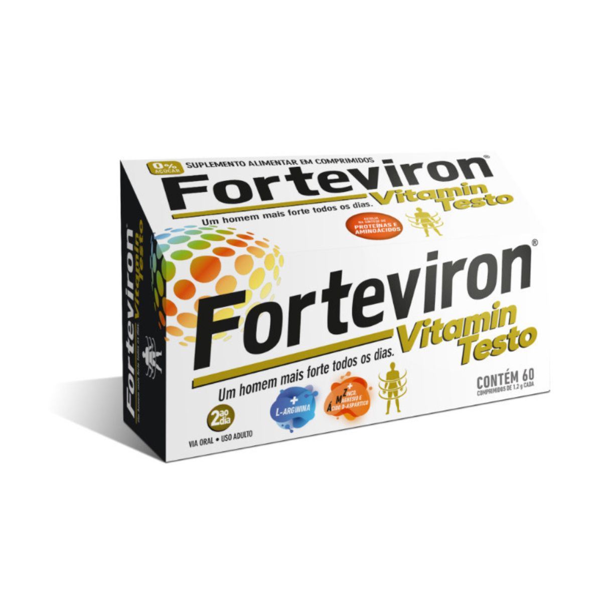 Forteviron Vitamin Testo com 60 comprimidos - Forteviron Vitamin Testo ...