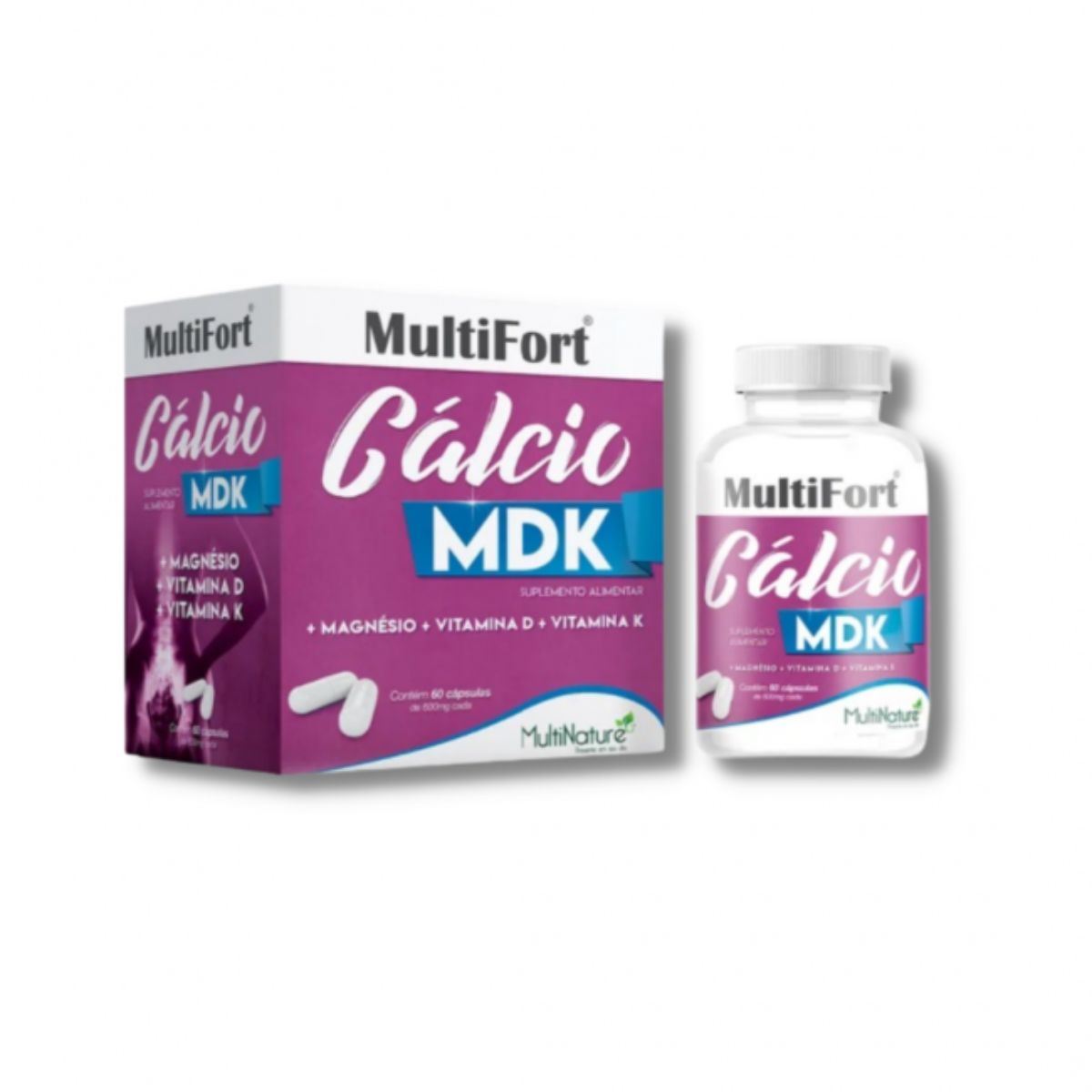 Multifort Cálcio MDK 60 cápsulas - Multifort Cálcio MDK 60 cápsulas ...