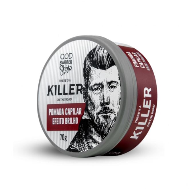 Pomada Capilar Killer Efeito Brilho 70g QOD - Pomada Capilar Killer ...